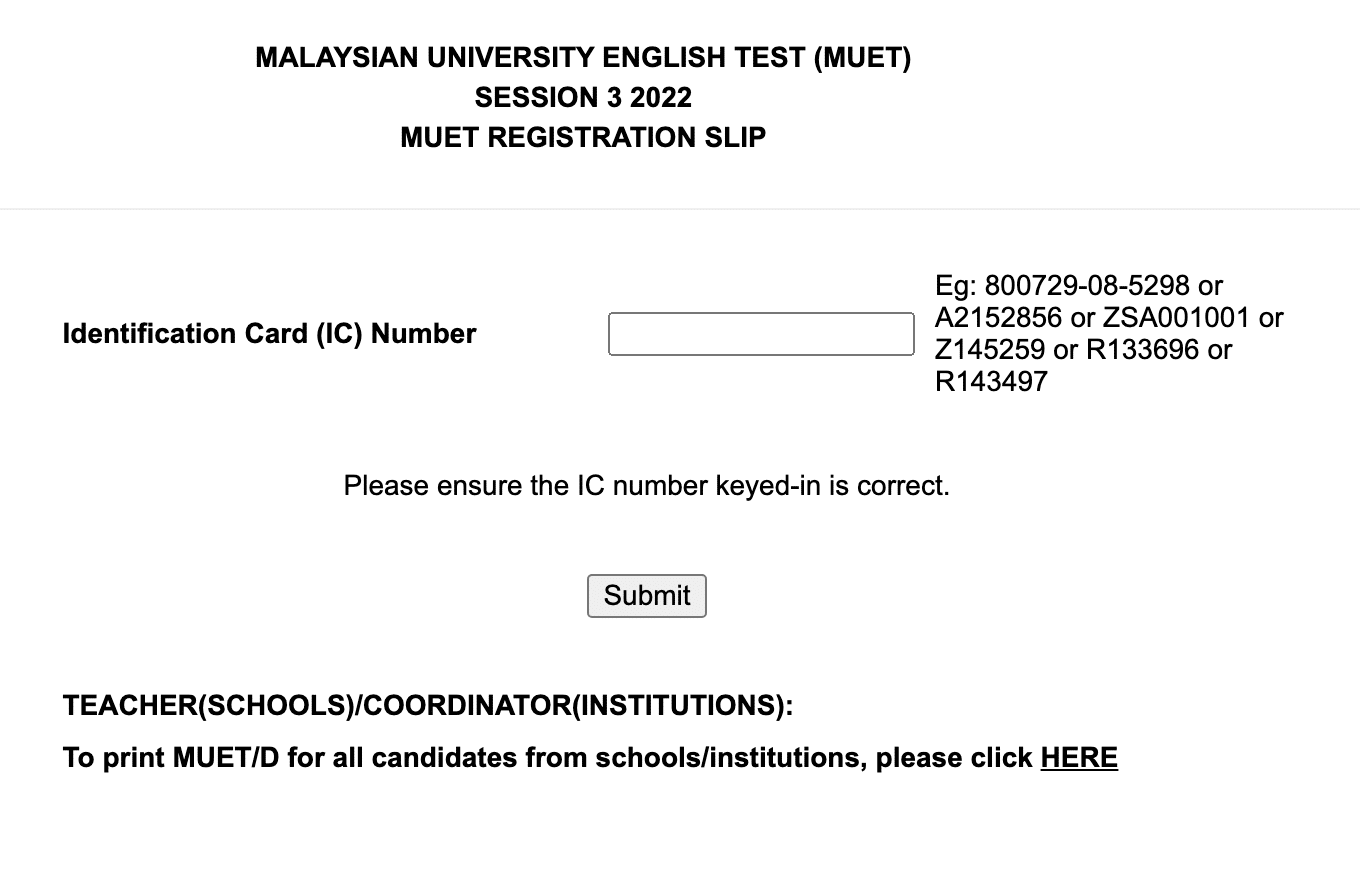 MUET 2023: Pendaftaran, Semakan Slip dan keputusan Peperiksaaan