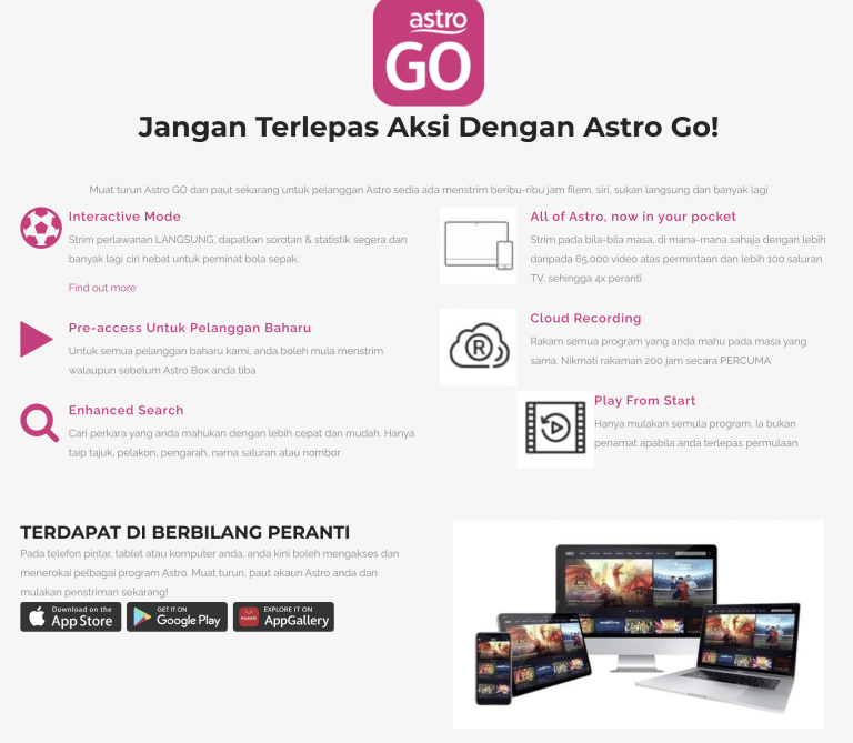 Astro Go Login dan Cara Daftar (Tonton Online)