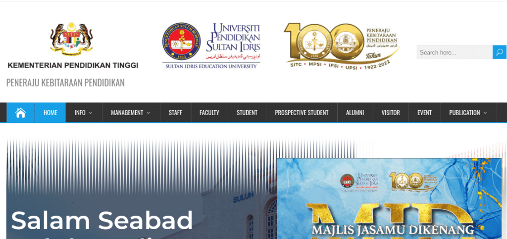 Login Upsi - upsi.edu.my