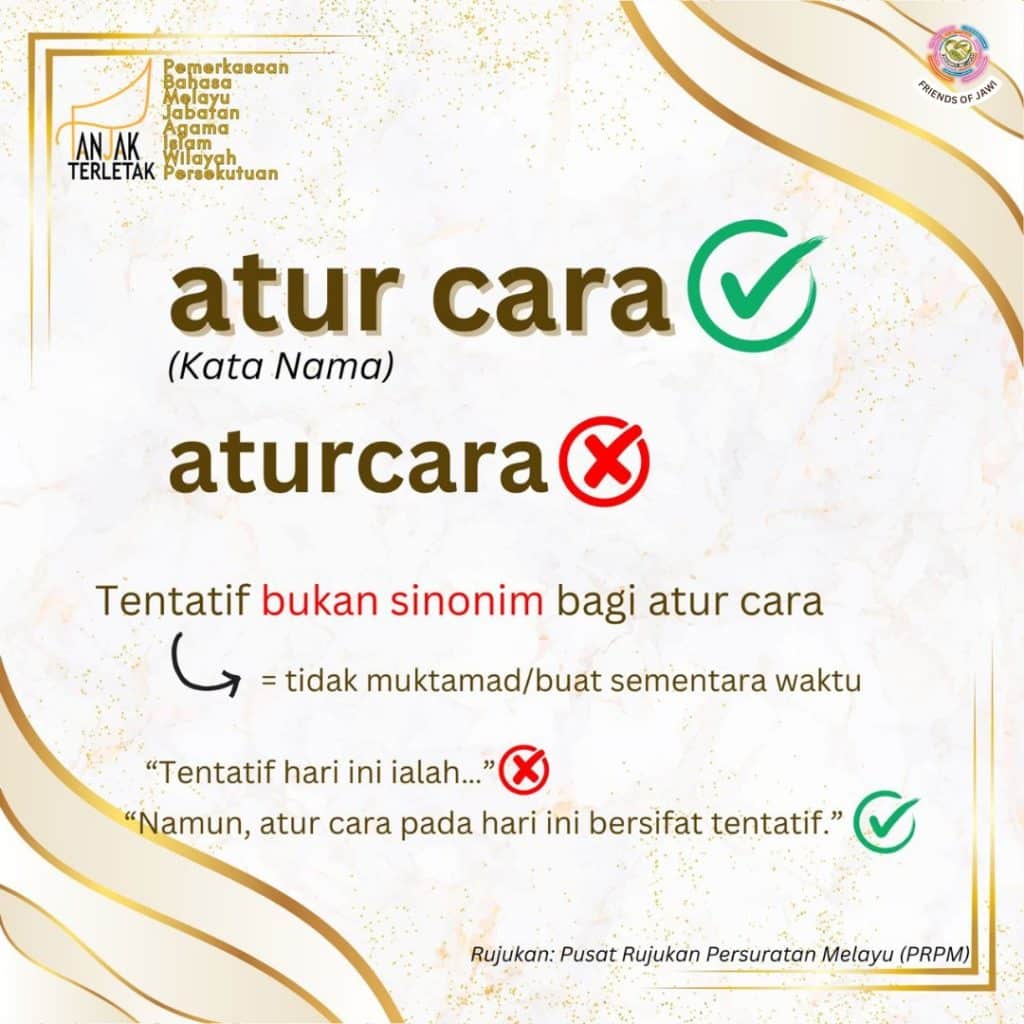 Atur Cara atau Aturcara – Mana yang Betul?